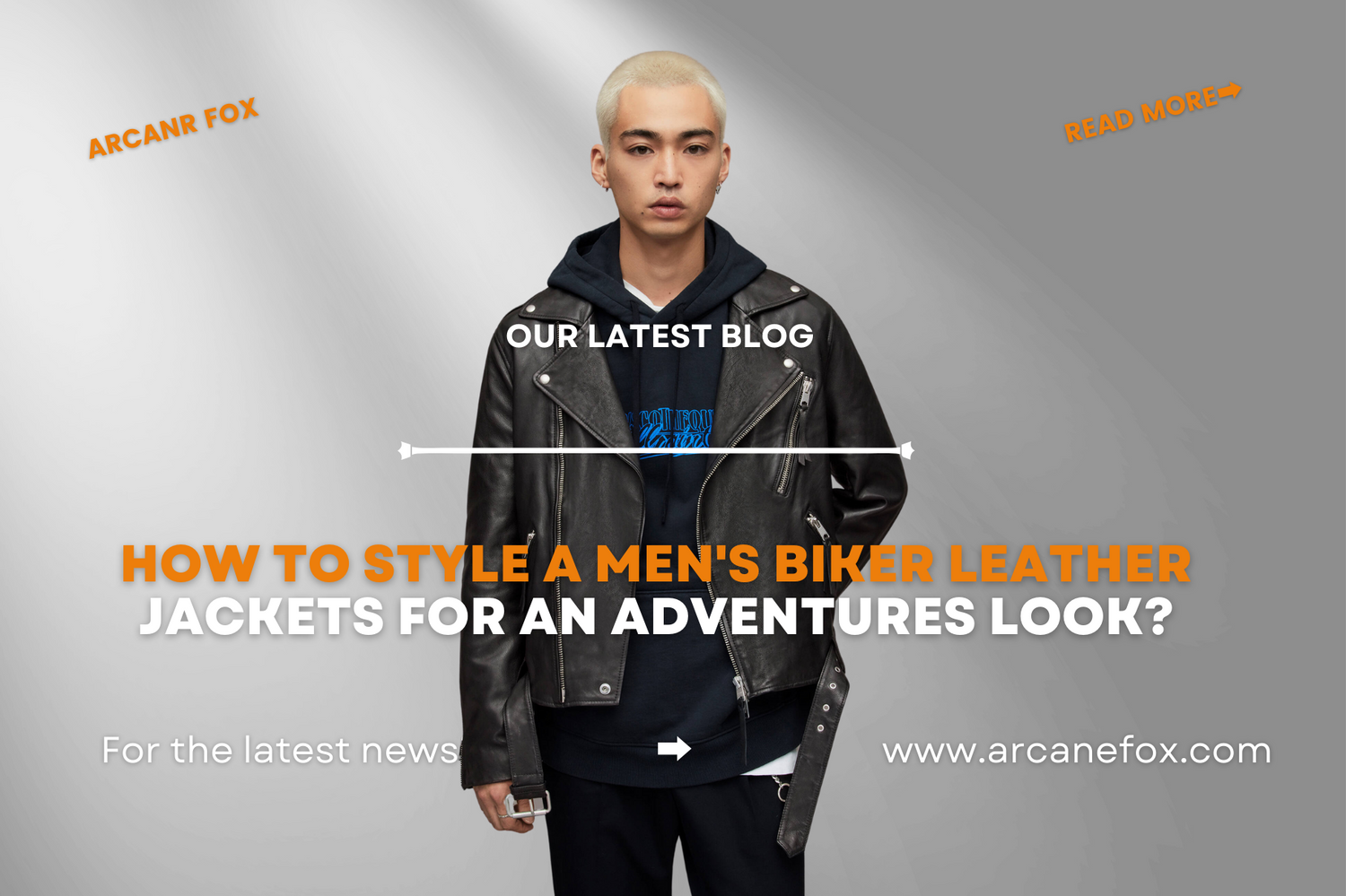 How to Style A Men's Biker Jackets For An Adventures Look?
