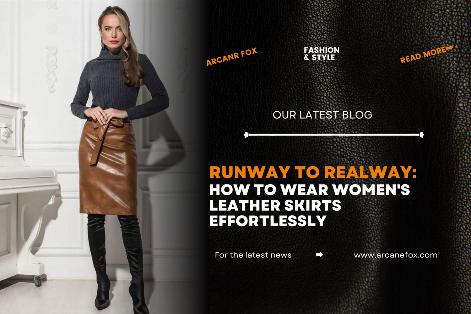 Women's Leather Skirts - Runway to Realway Guide