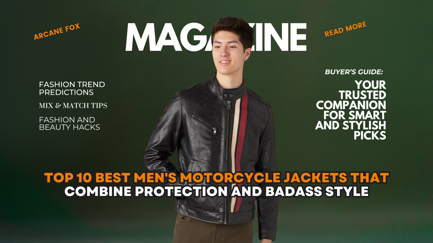 Top 10 Best Men's Motorcycle Jackets For Protection and Style