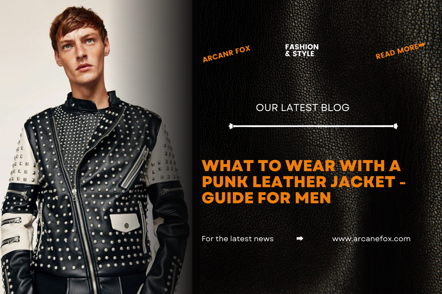 What To Wear With A Punk Leather Jacket - Guide For Men
