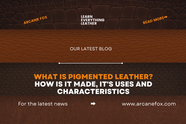 Full Grain Pigmented Leather-How it's Made, uses & characteristics