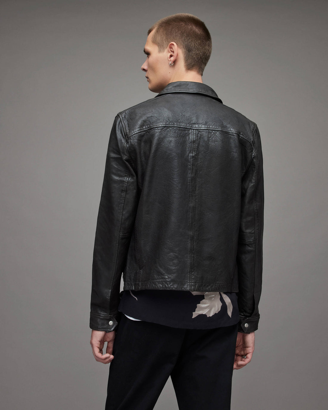 Men's Leather Cafe Racer Jacket | Buy Biker Jackets